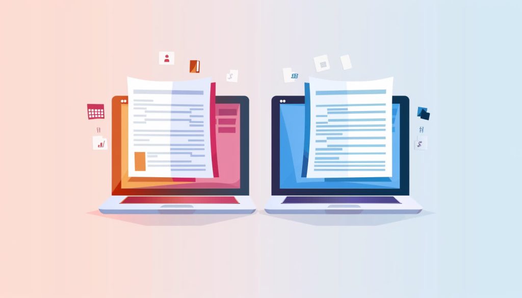 Comparaison efficace de deux documents Word